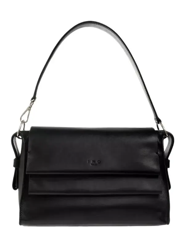 IRO PARIS Camera Loop Leather Shoulder Bag - Black