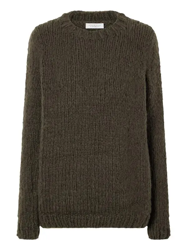 Gabriela Hearst Lawrence Cashmere Sweater - Green