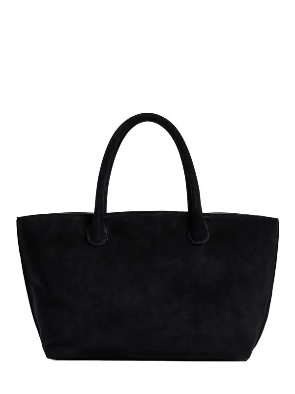 LIÉ STUDIO The Grace Tote - Black Suede