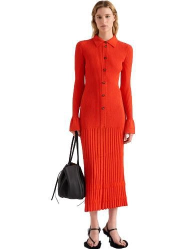 Proenza Schouler Rosario Dress - Orange