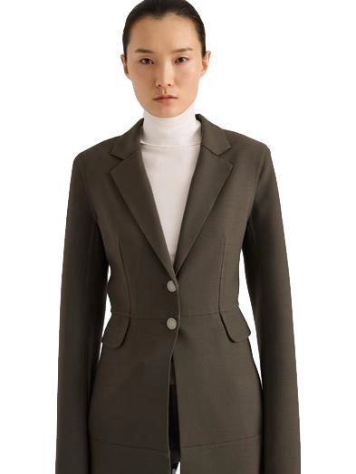 Proenza Schouler Maera Jacket - Earth