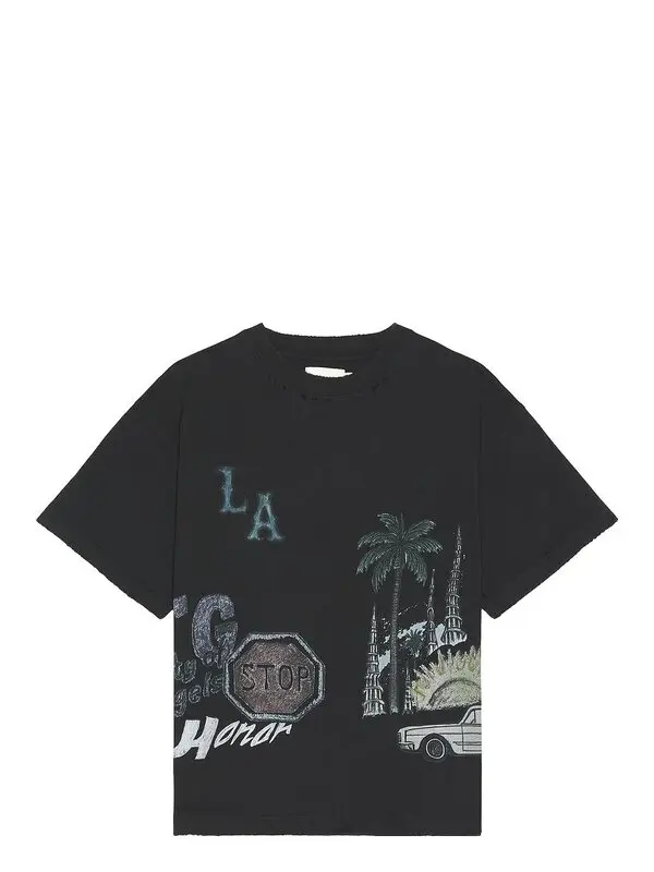 HONOR THE GIFT All Over Los Angeles Tee - Black