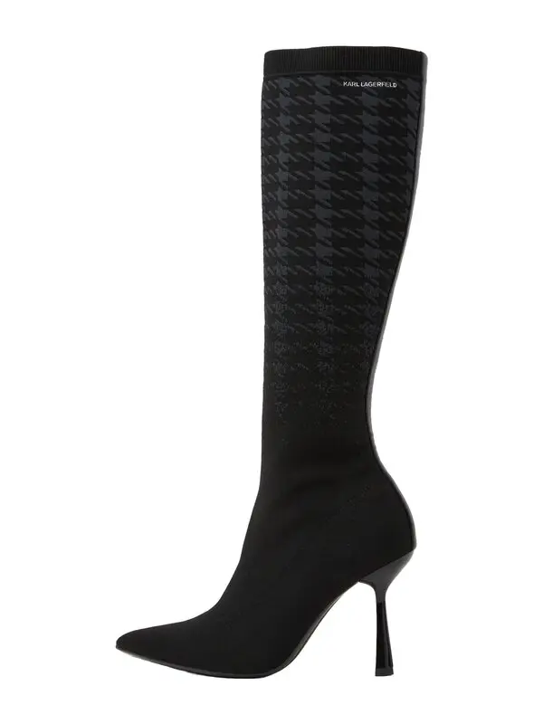 Karl Lagerfeld Pandara Knee-high Boots - Black