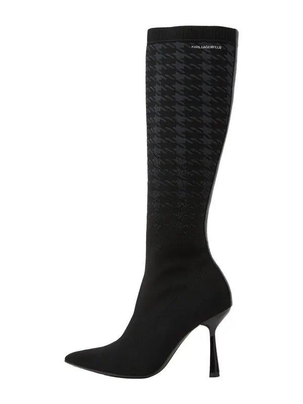 Karl Lagerfeld Pandara Knee-high Boots - Black
