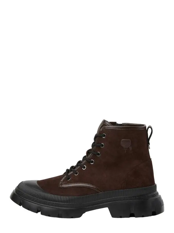Karl Lagerfeld Ikon Nft Trekka Boots - Brown