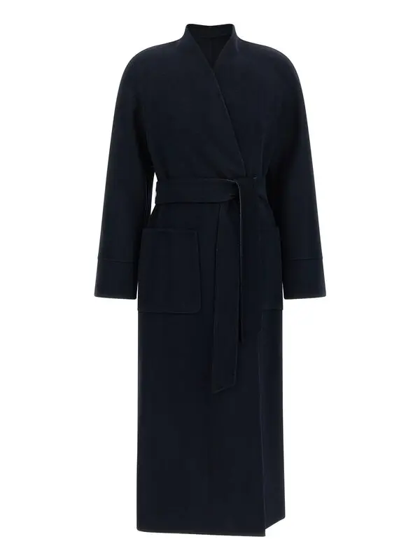Max Mara Nodo' Reversible Coat - Multi