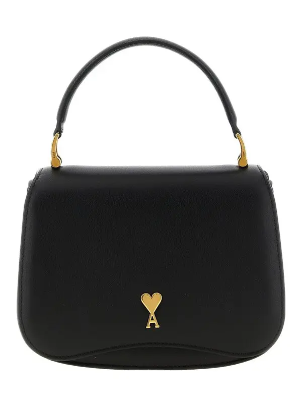 AMI Paris Paris Paris' Handbag - Black