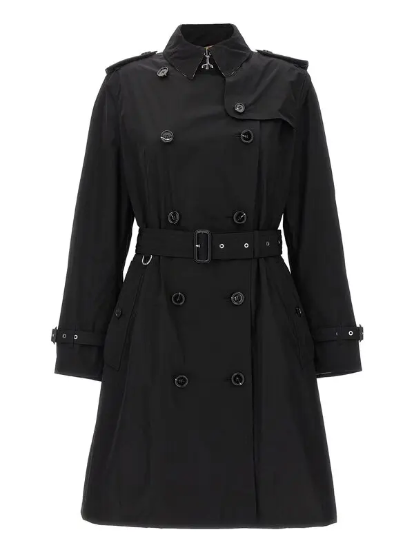 Burberry Kensington' Trench Coat - Black