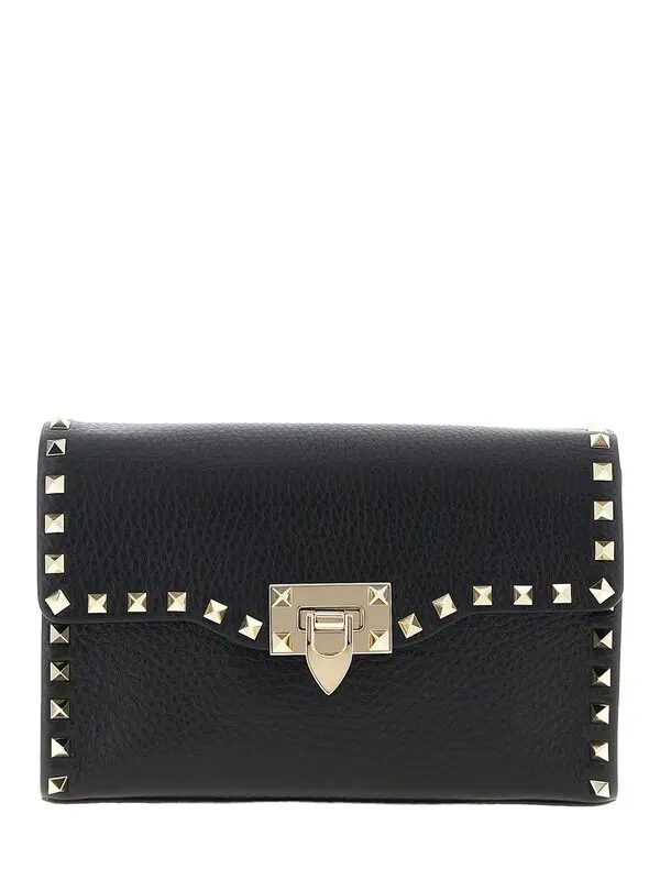 Valentino Garavani Rockstud Small' Shoulder Bag - Black