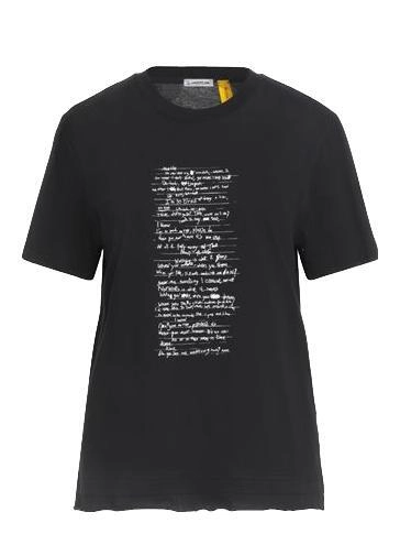 Moncler T-shirt Size Cotton - Black