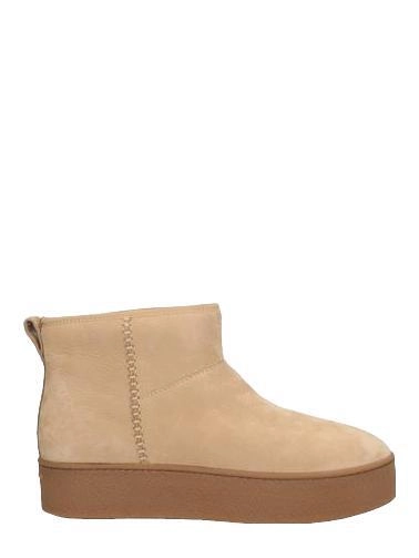 Hogan Ankle Boots Size Leather - Beige