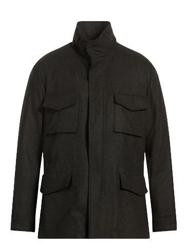 Boglioli Jacket Charcoal Size Virgin Wool, Polyester, Elastane - Grey