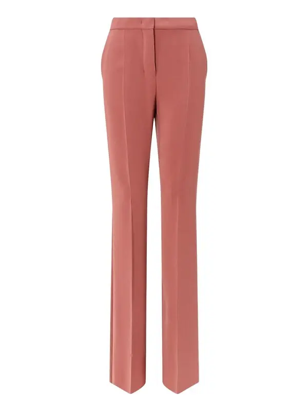 Max Mara Mxeliseo Cady Tuxedo Trousers - Red