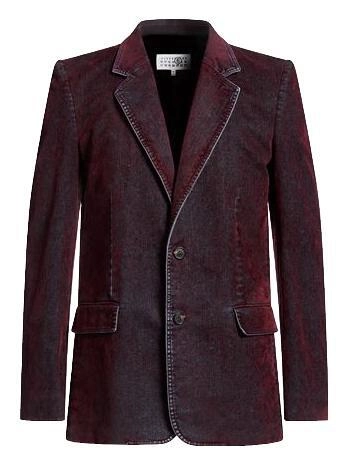 MAISON MARGIELA Blazer Brick Size Cotton, Elastane - Red