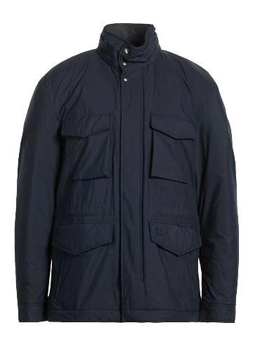Woolrich Jacket Midnight Size Cotton, Polyamide - Blue