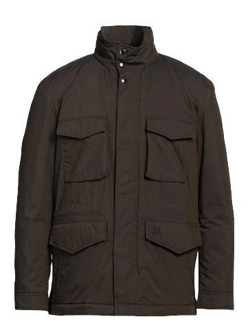 Woolrich Jacket Midnight Size Cotton, Polyamide - Green