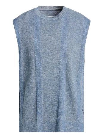 MAISON MARGIELA Sweater Size Linen, Cotton, Polyester - Blue