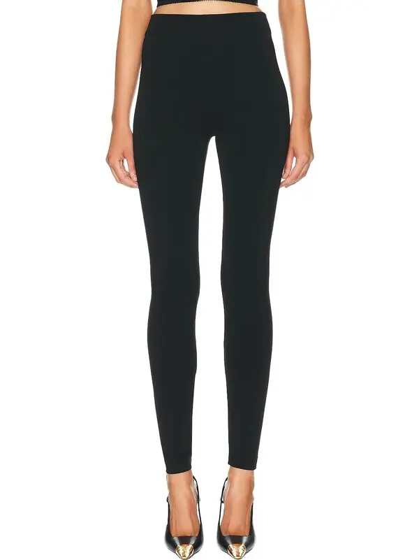 Dolce & Gabbana Jersey Stretch Punto Milano Pant - Black