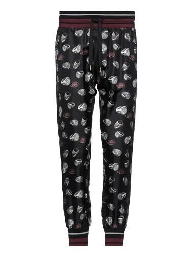 Dolce & Gabbana Pants Size Silk, Cotton, Elastane - Black