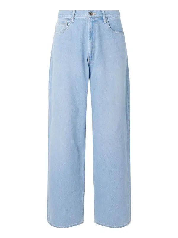 Kapital Club Wide-leg Jeans - Blue