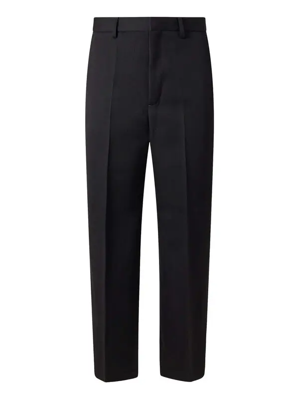 SECOND / LAYER Zooty Straight-leg Wool-twill Suit Trousers - Black