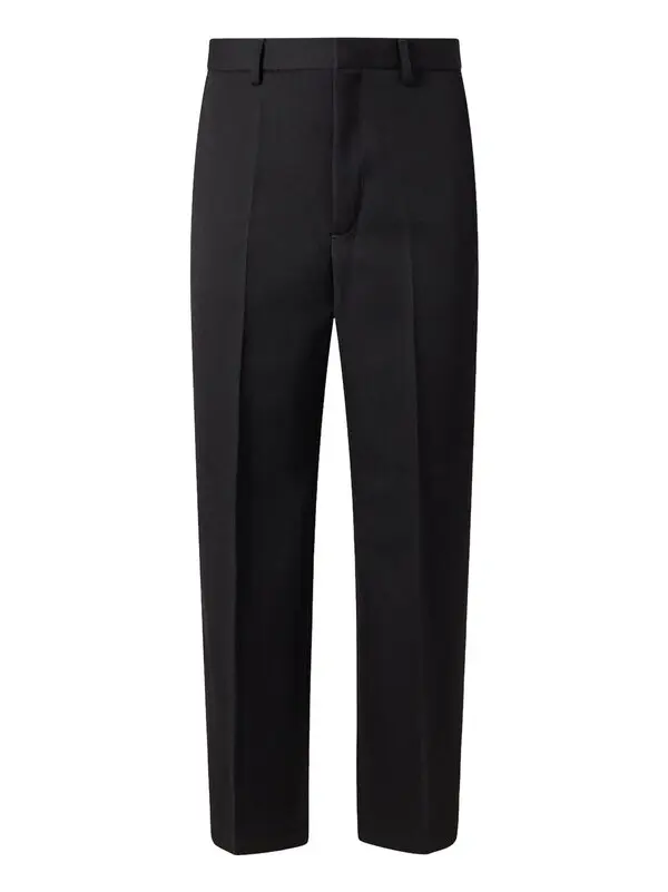 SECOND / LAYER Zooty Straight-leg Wool-twill Suit Trousers - Black