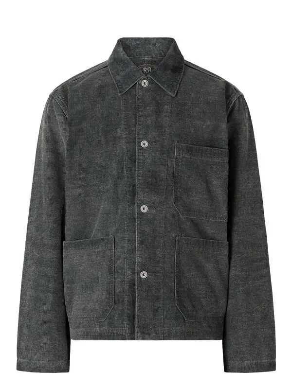 Ralph Lauren Empire Cotton-corduroy Blouson Jacket - Green
