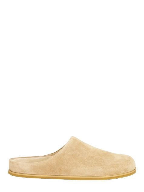Vince Leo Suede Shoe In Brown - Camel