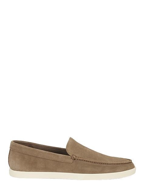 Vince Sonoma Suede Loafer In Grey - Flint