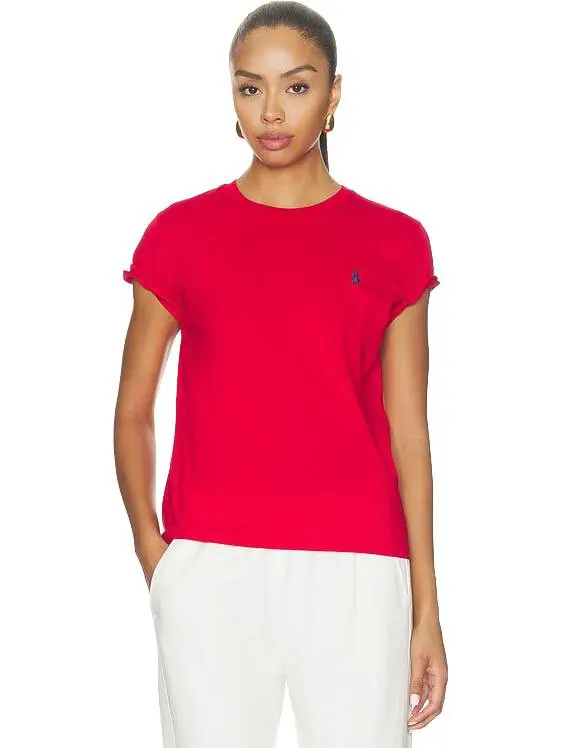 Polo Ralph Lauren Jersey Crew Neck T-shirt - Red