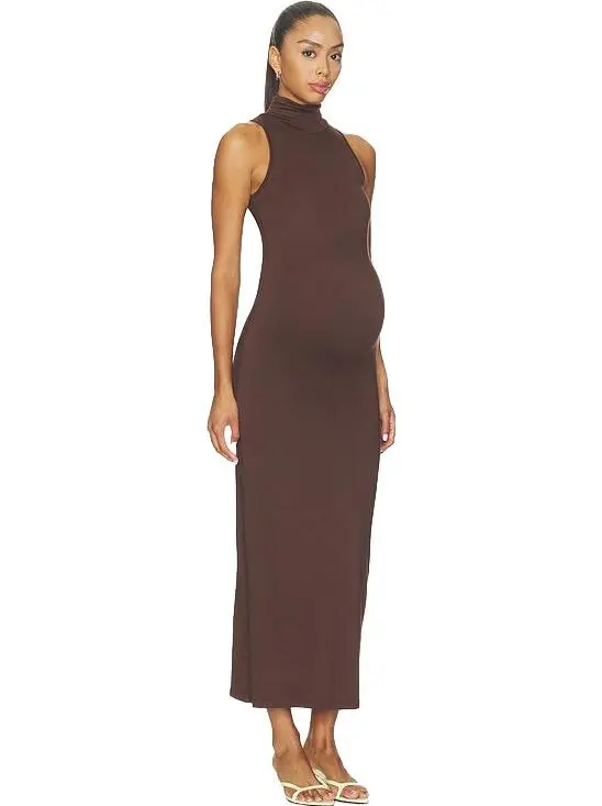 BUMPSUIT The Serena Dress - Chocolate