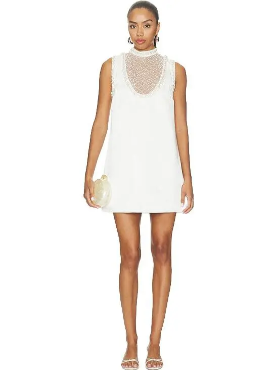 ELLIATT Espera Shift Mini Dress - White