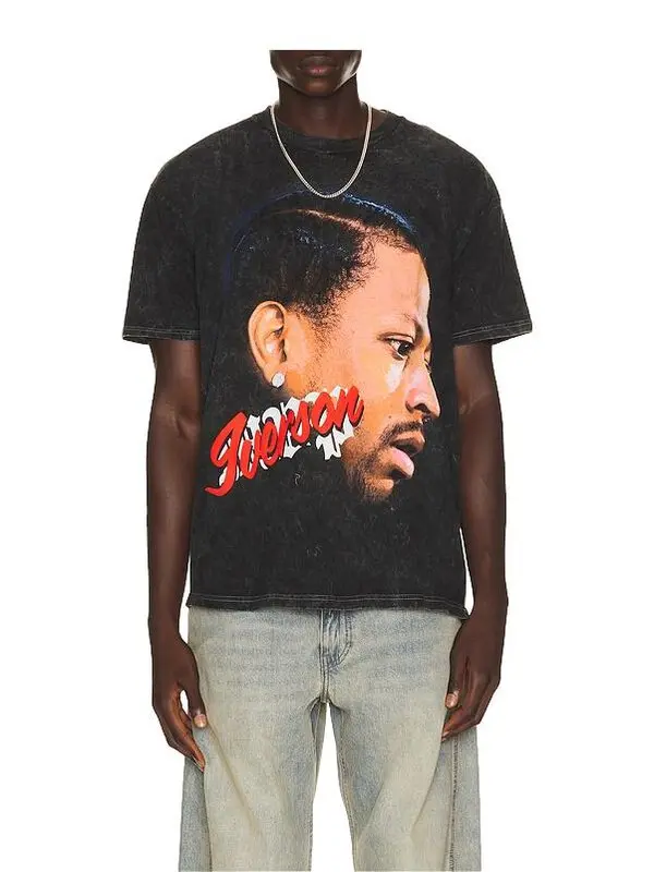 BIOWORLD Allen Iverson Only The Strong Survive Tee - Black