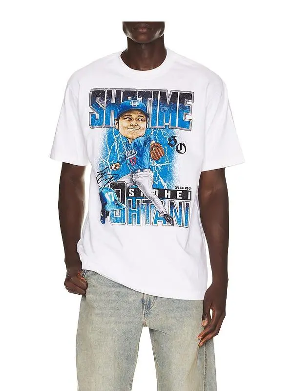 BIOWORLD Mlbpa Shohei Ohtani Bobble Head Tee - White