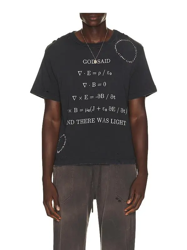 STRIKE OIL Let There Be Light Tee - Black