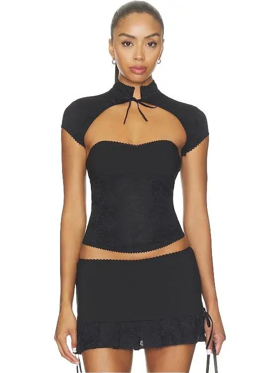 I.AM.GIA Aris Two-piece Top - Black