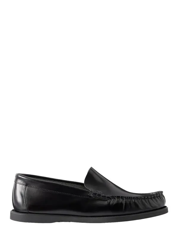Mr P. City Leather Loafers - Black