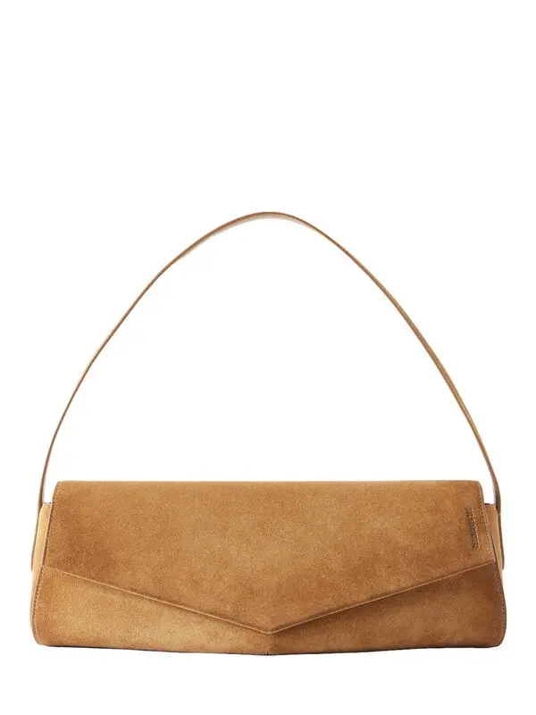 JIL SANDER Kante Shoulder Bag - Brown