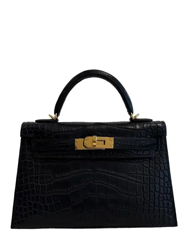 Hermès Mini Kelly Bag - Black