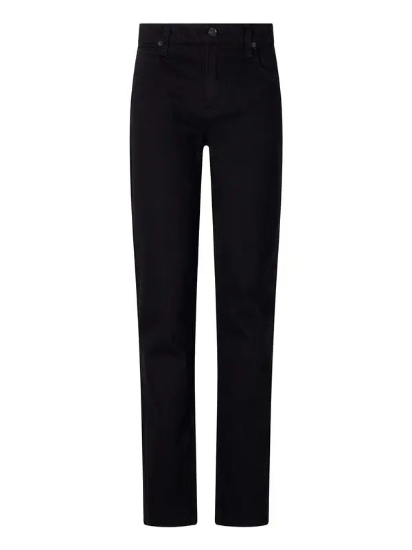 SLVRLAKE Naomi Slim Low-rise Slim-fit Jeans - Black