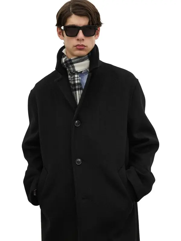 TOTEME Relaxed Coat - Black