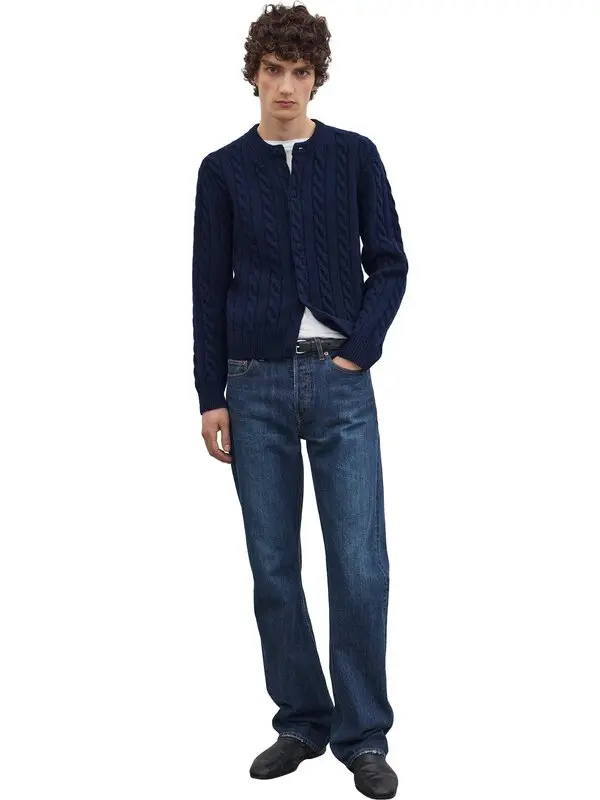 TOTEME Straight Denim - Deep Indigo