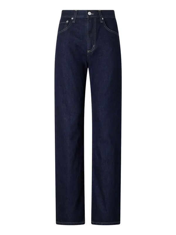 TWP Kent St Mid-rise Straight-leg Jeans - Indigo
