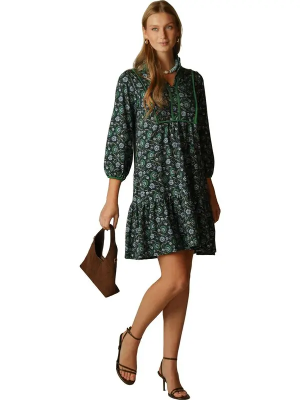 DUFFIELD LANE Katie Dress - Twilight Vines