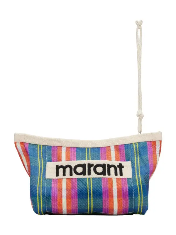 Isabel Marant Étoile Powden Check Clutch - Multicolor
