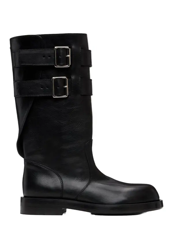 ANN DEMEULEMEESTER Osmo Mid-cut Boots - Black