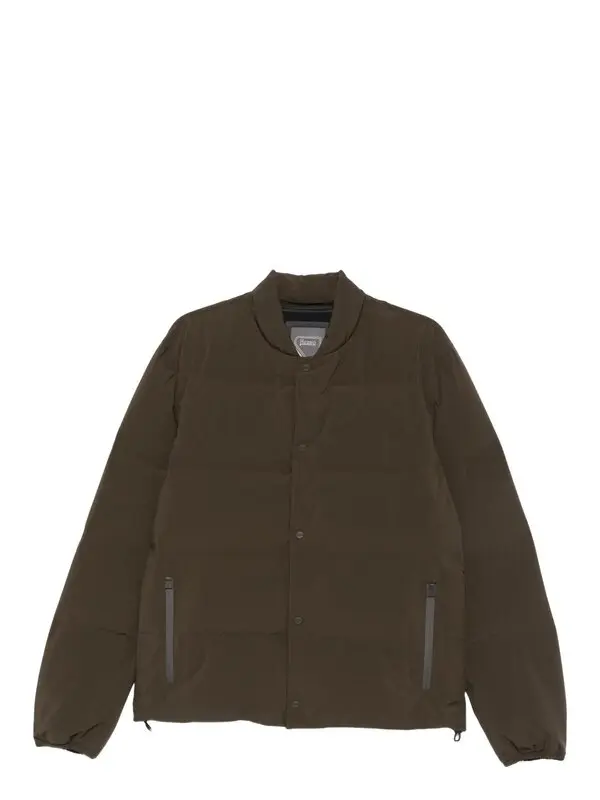 Herno Long-sleeved Down Jacket - Brown