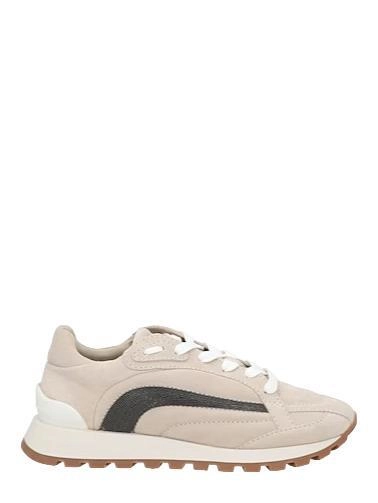 Brunello Cucinelli Minimalist Lowtop Sneakers - Grey