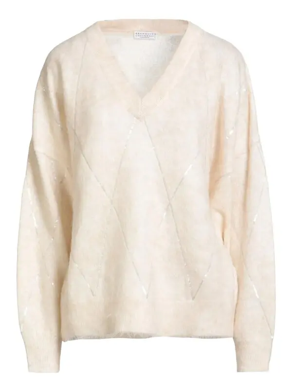 Brunello Cucinelli Lightweight Knit Longsleeve Top - No