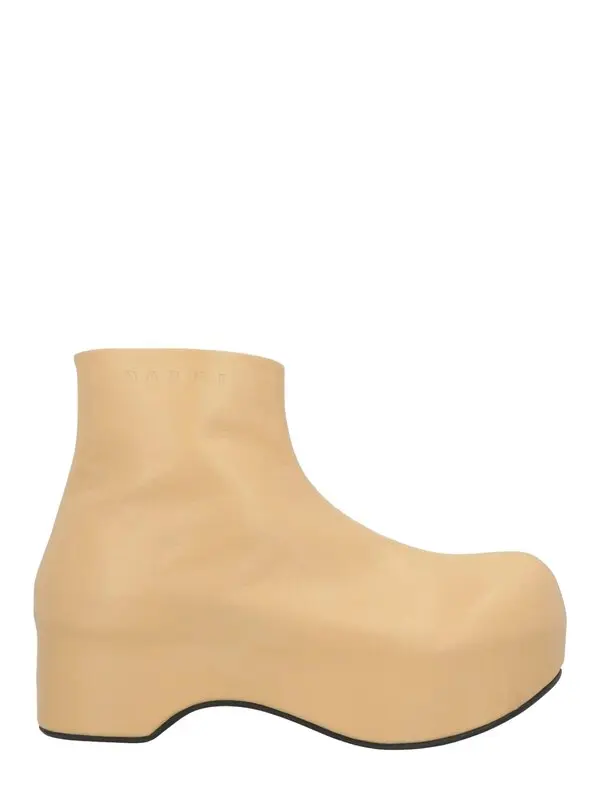 Marni Ankle Boots - Nude